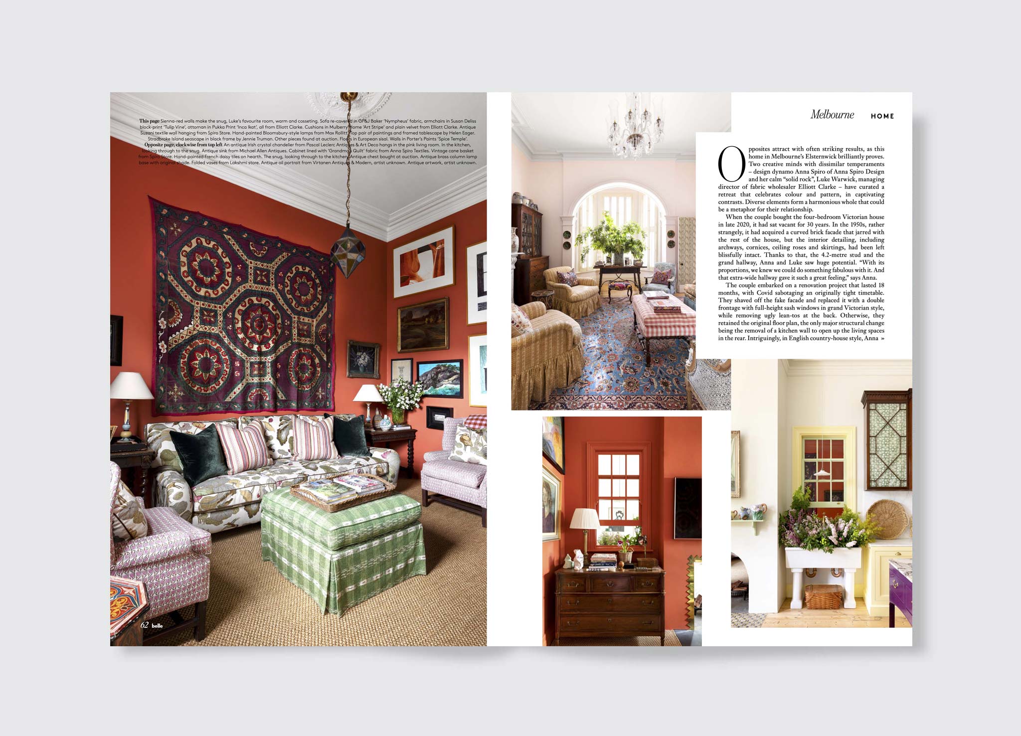 Belle Magazine | Anna Spiro Design | Brisbane, Sydney & Melbourne based ...